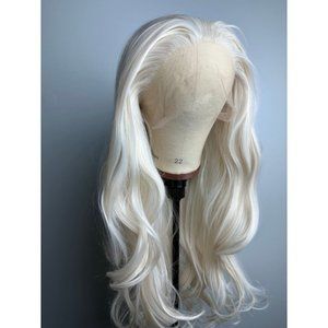 Sheer Beauté & Jewelry | Hair | Long White Lace Front Wig | Poshmark